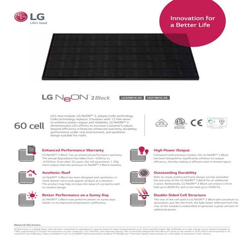 LG NeON 2 - 320w Black | PDF