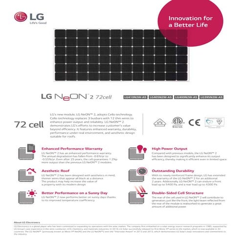 Lg solar-ne on-2-mono-silver-frame-lg410n2w-a5-solar-panel-datasheet ...