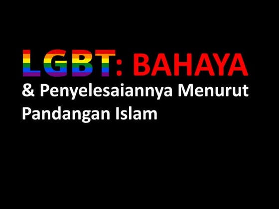 Bahaya LGBT & Pandangan Islam Terhadap LGBT.pdf