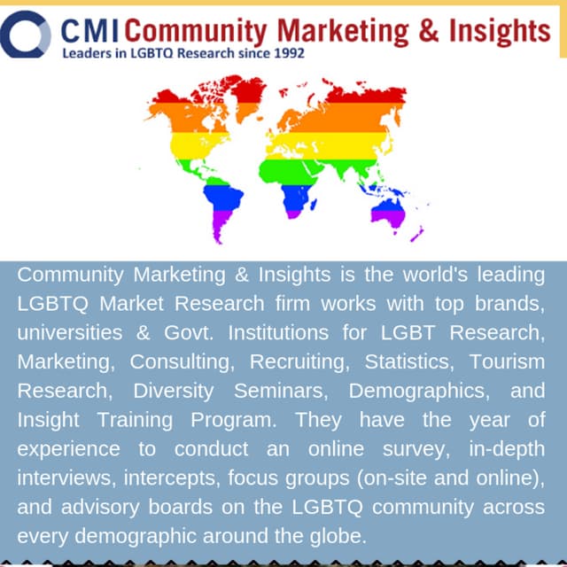 LGBTQ Research Community Marketing & Insights | PDF