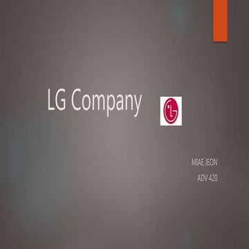 Lg company | PPTX