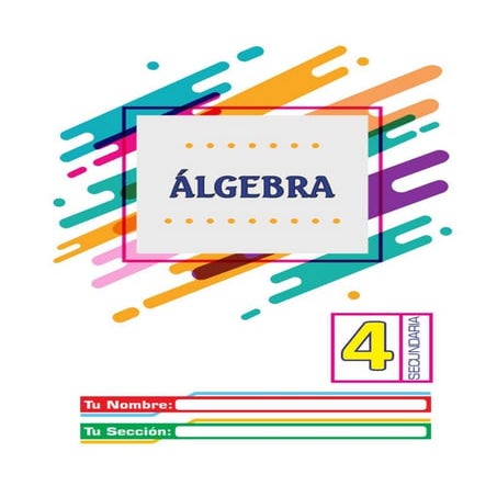 áLgebra 4° sec | PDF