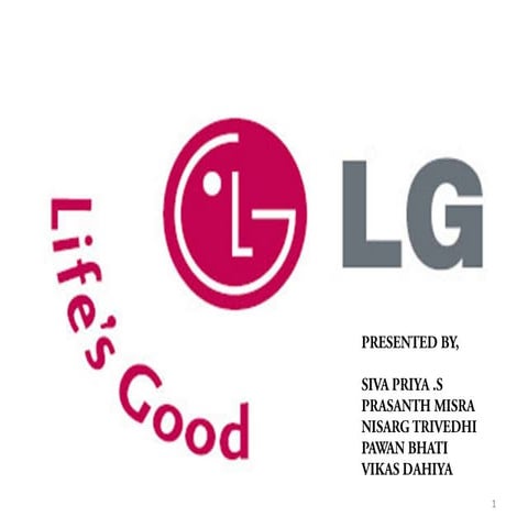 LG ELECTRONICS | PPTX