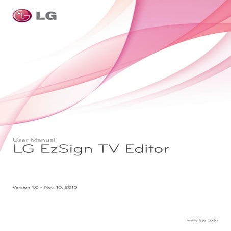 Lg es sign manual | PDF