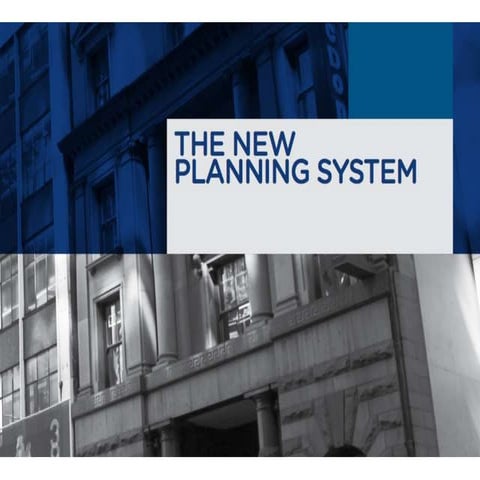 The New Planning System | PPT
