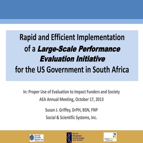 Rapid and Efficient Implementation of a Large-Scale Performance ...
