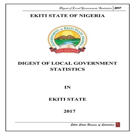 DIGEST OF LOCAL GOVERNMENT STATISTICS 2017 | PDF