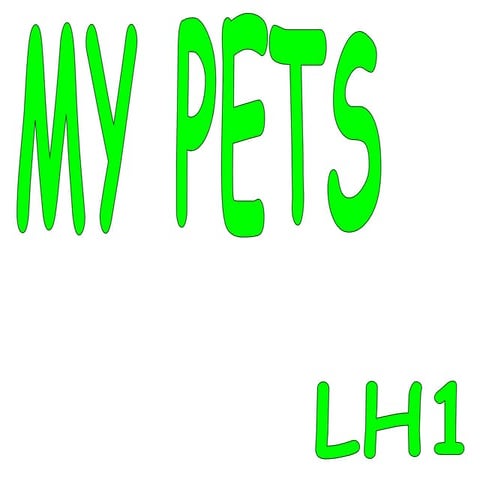 Lh1 my pets blog | PPT