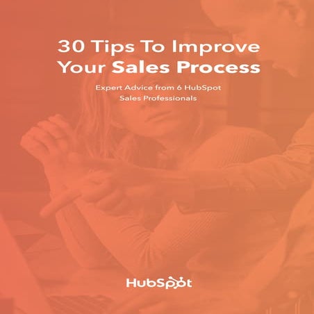30 tips to improve your sales process | PDF