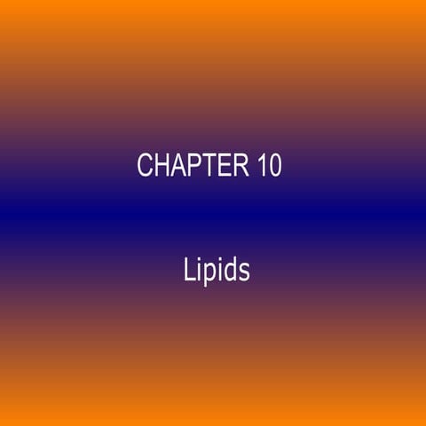 lipids | PPT