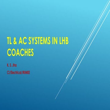 LHB coach TL AC systems of indian railway | PDF
