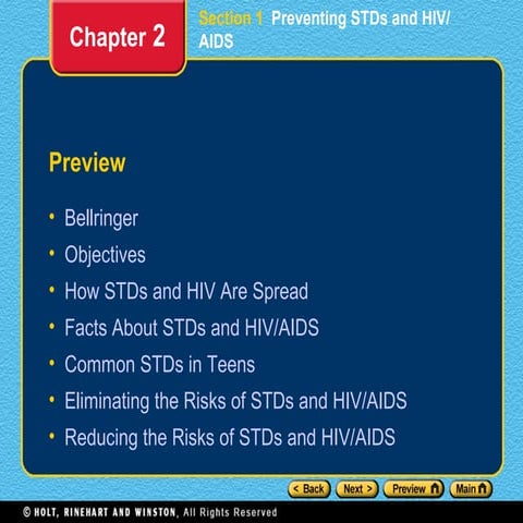 STD Prevention | PPTX