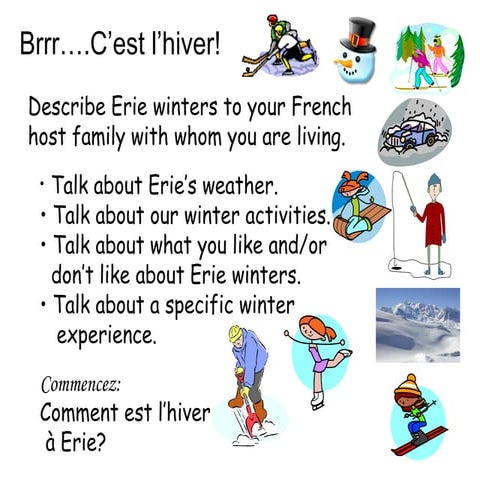 L'hiver | PPT