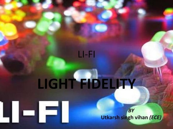Light Fidelity (Li Fi) | PPTX