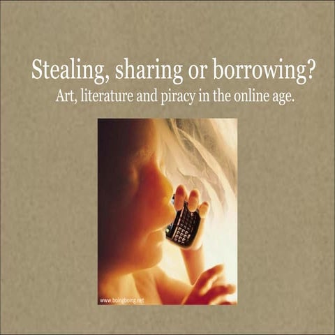 Lianza 3 Stealing, Sharing Or Borrowing | PPT