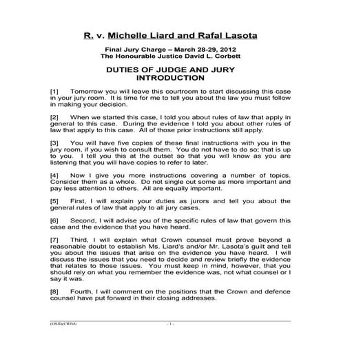 R. v. Liard and Lasota | DOC