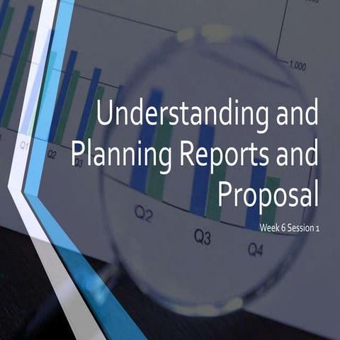 LIB300_Understanding, Planning and Writing Reports and Proposals S1 | PPTX