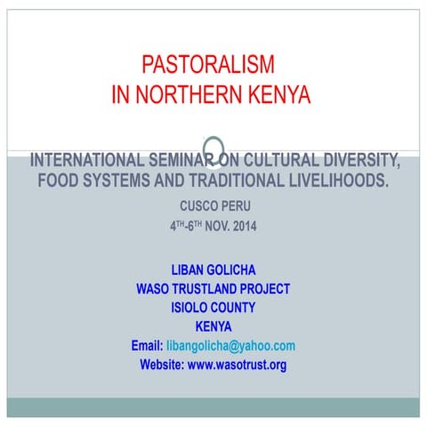 Pastoralists in the Modern world | PPTX