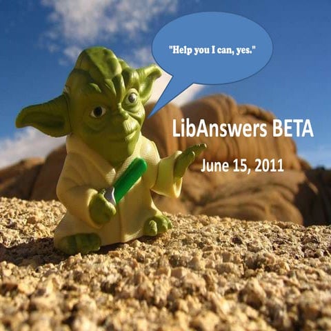 Lib Answers Beta | PPTX