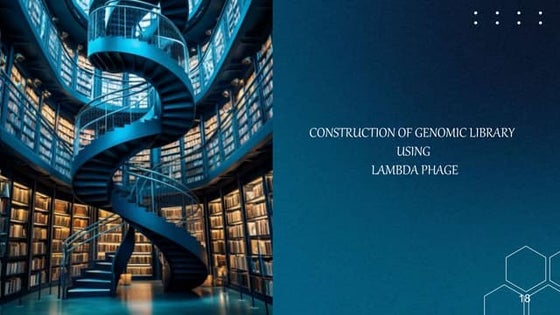 Genomic and c dna library | PPTX