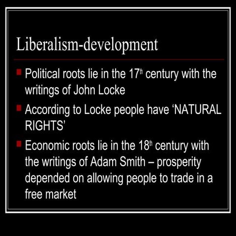 Liberalism2 | PPT