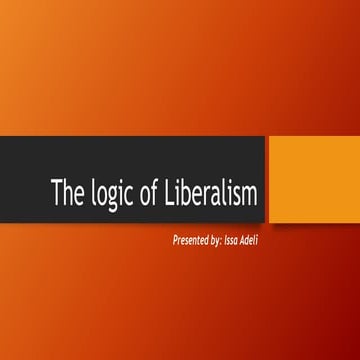 Liberalism in the American Foreign Policy | PPT