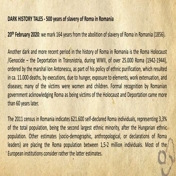 8 April - International Roma Day | PPTX