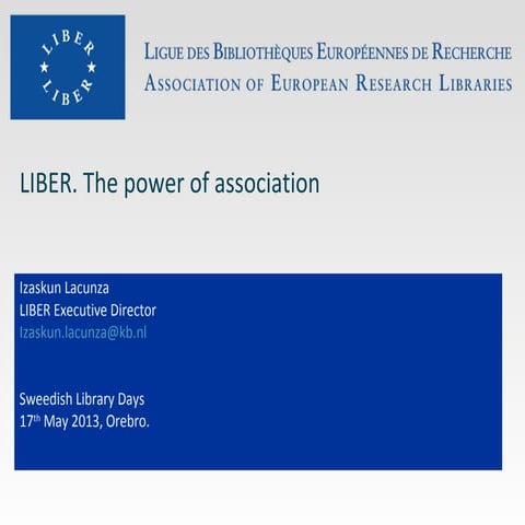 LIBER. The power of Association | PPT