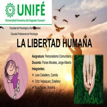 La libertad humana | PPTX