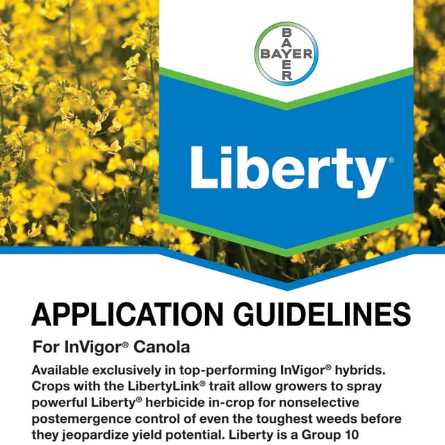 LibertyLink®/Liberty® - Canola | PDF | Agriculture | Industries