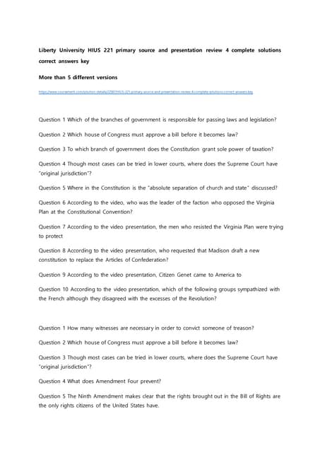 Liberty university hius 221 module week 4 mindtap activities complete ...