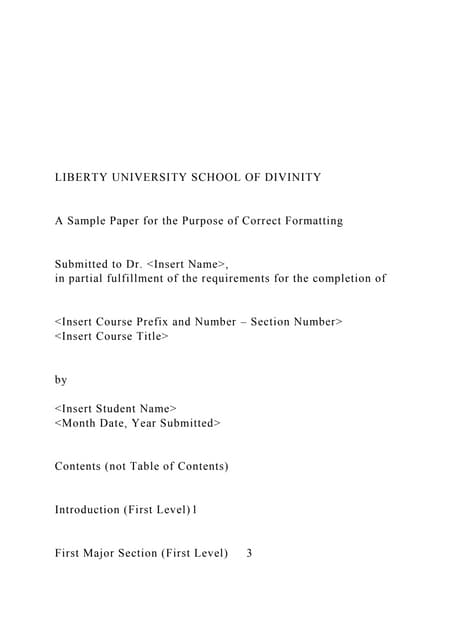 Heading levels template: professional paper, APA style 7th ed. | PDF