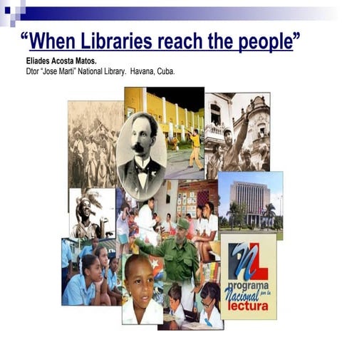 LIBRARIES IN CUBA | PPT