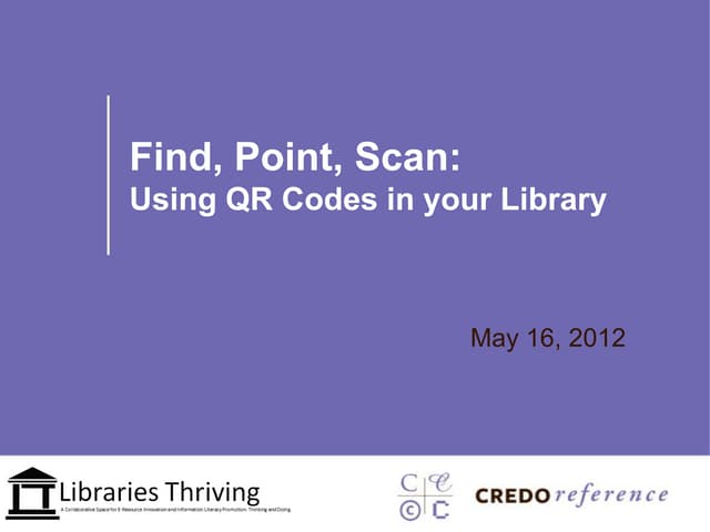 QR Codes presentation | PPTX