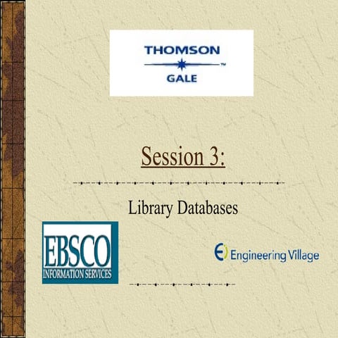 Library Databases | PPT
