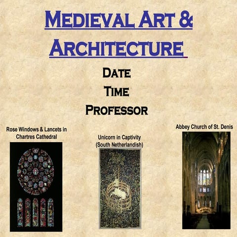 Library Instruction for Medieval Art | PPT