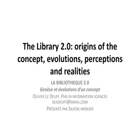Library2.0 | PPTX