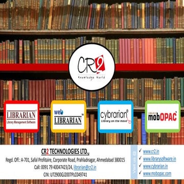 Library•Solution Brochure | PDF