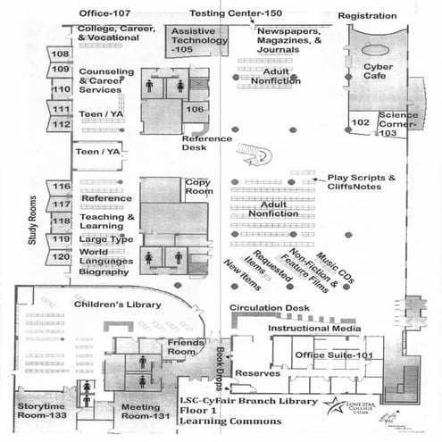 Library Floor Plan | PDF