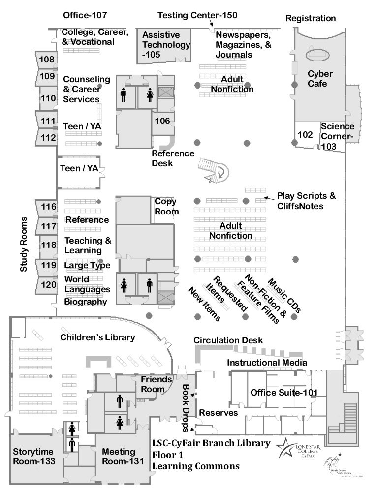 Library Floor Plan