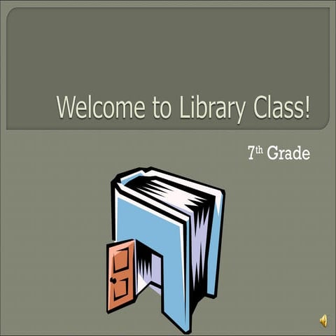 Library intro7th | PPT | Education