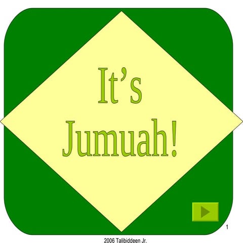 The sunnah of jumma | PDF