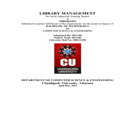 Library management | DOCX