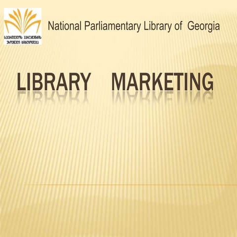 Library marketing (eng) | PPTX