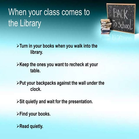 Library orientation | PPT