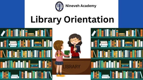 Library orientation | PPTX | Secondary Education | Education