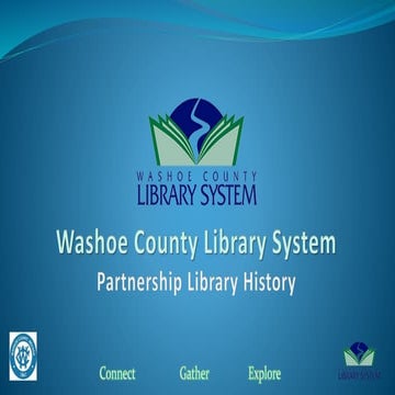 Washoe County Library April 2016 Report | PPTX