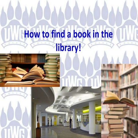 How to find a book | PPT