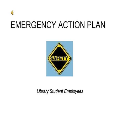 Library Student Employee Safety Training | PPT