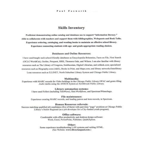 Library Skills | PPT | Desktop Publishing | Computer Software and ...